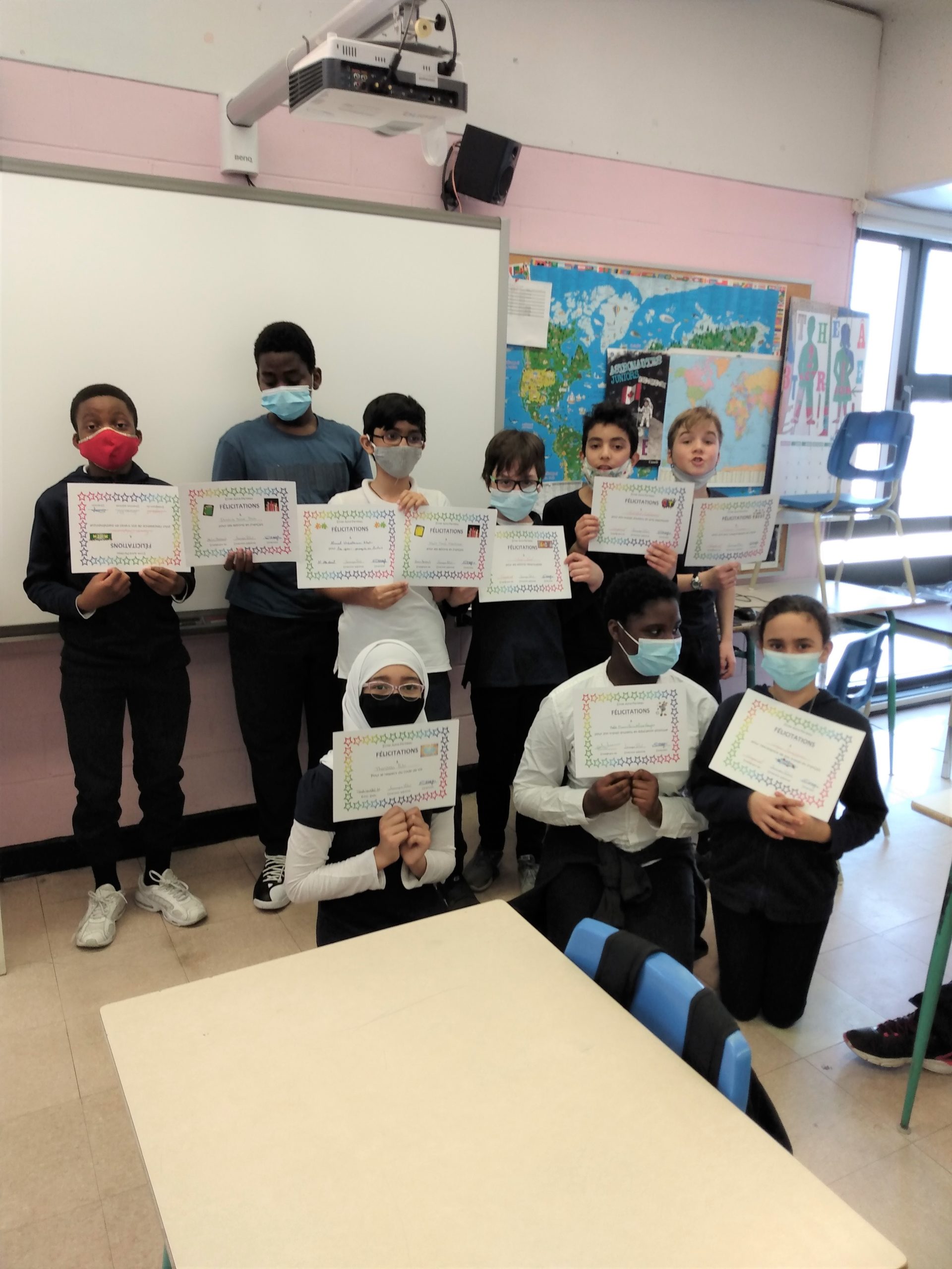 LES MÉRITAS Groupe 61 | École Alice-Parizeau